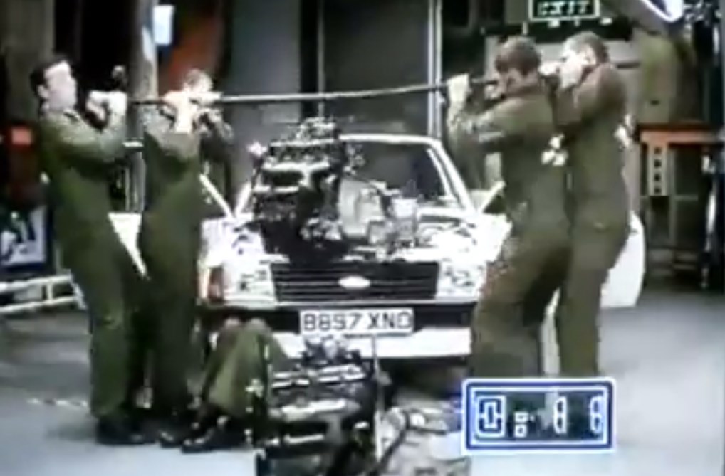 Watch a team perform an engine swap in 42 seconds - Driven Car Guide