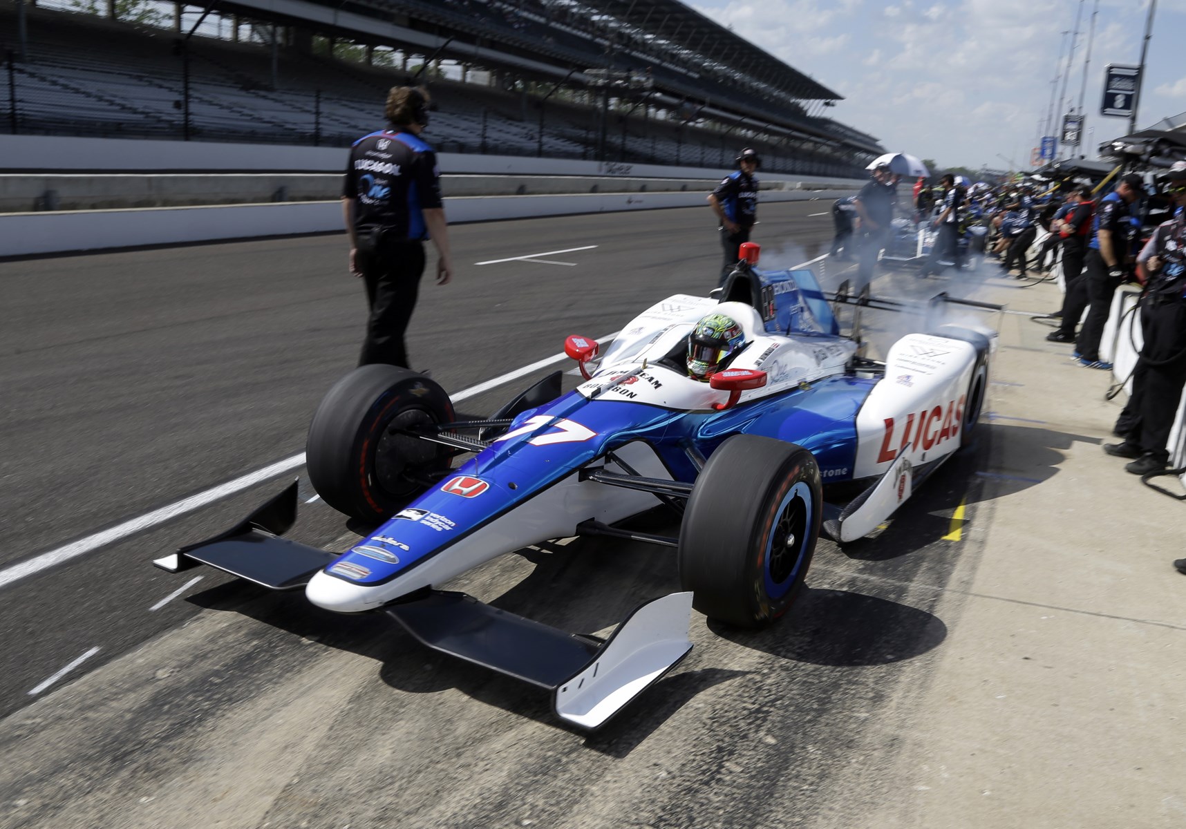 Howard fastest, Alonso fourth as Honda dominate Indy 500 pra - Driven ...