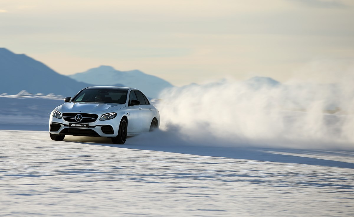 AMG turns up the heat on the snow - Driven Car Guide
