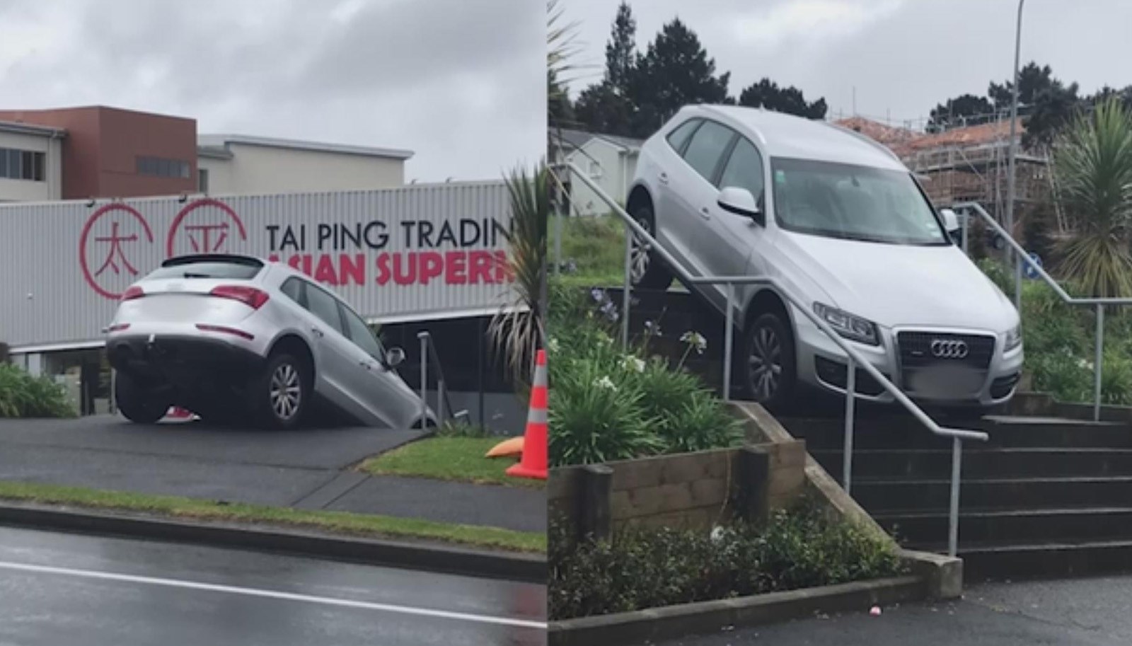 Audi vs stairs: Supermarket saga - Driven Car Guide