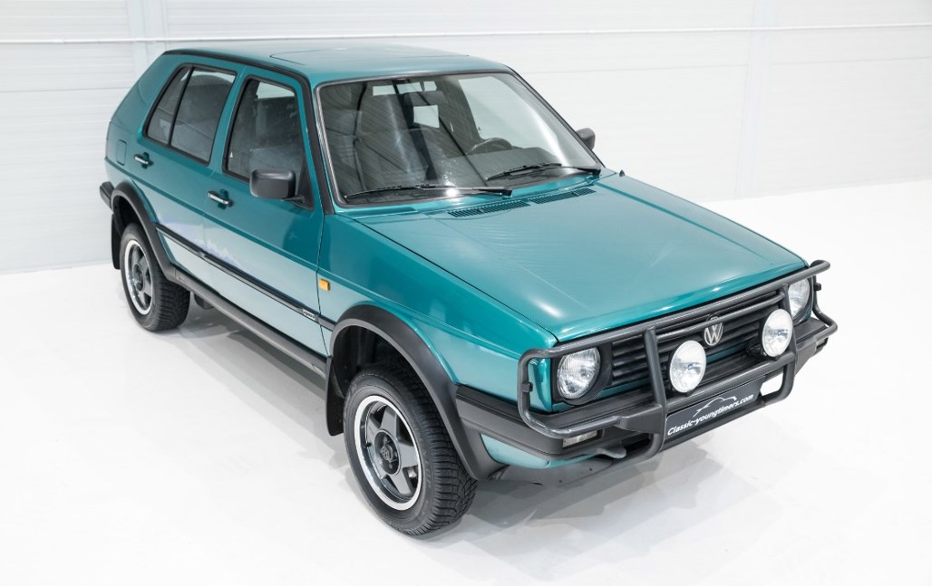 Rare Volkswagen Golf 4x4 is totally badass, and up for sale - Driven ...