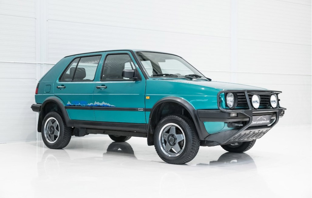 Rare Volkswagen Golf 4x4 is totally badass, and up for sale - Driven ...