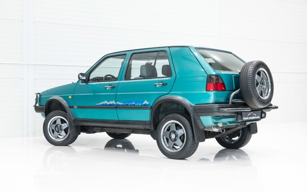 Rare Volkswagen Golf 4x4 is totally badass, and up for sale - Driven ...