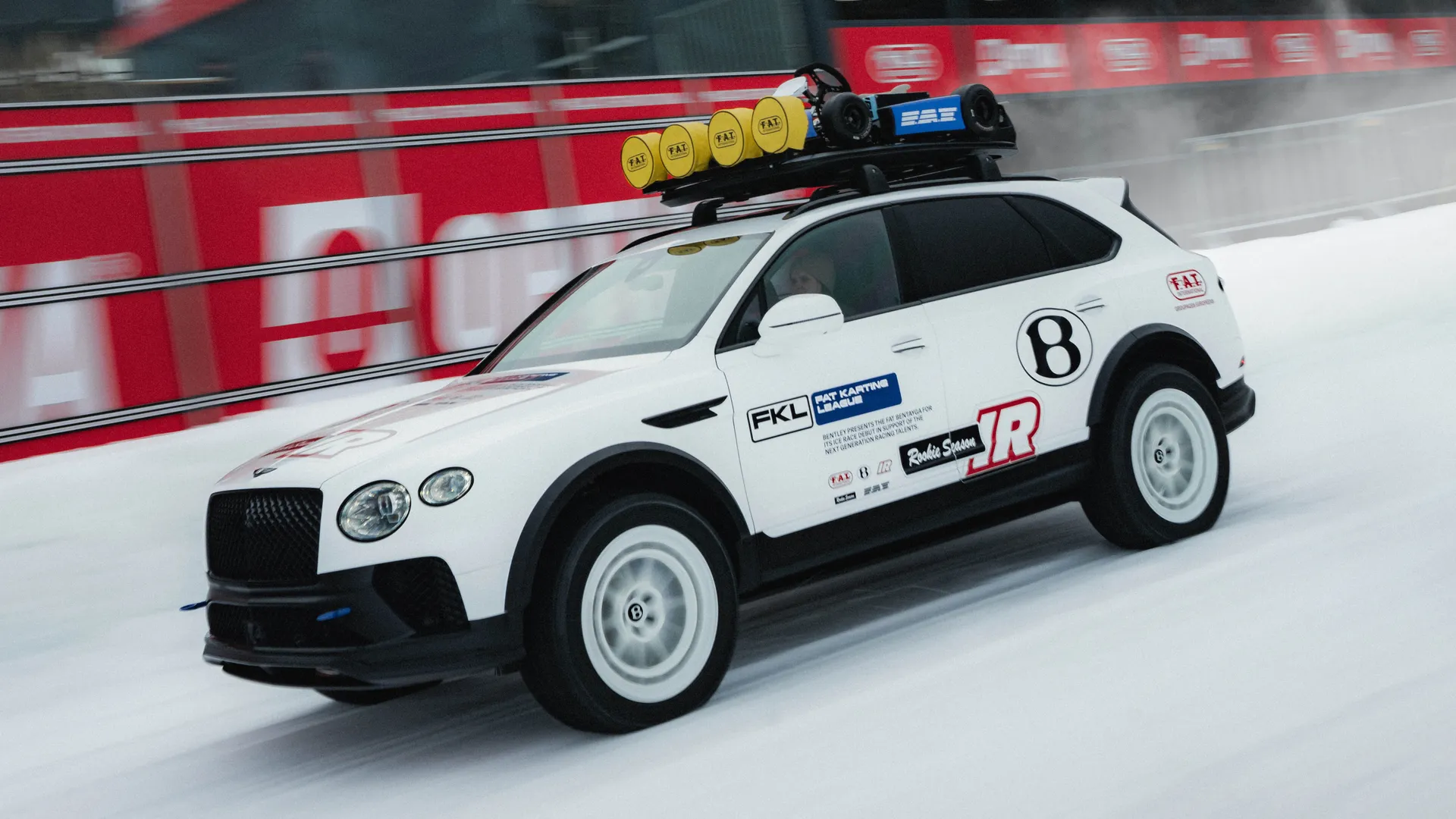 Bentley’s Bentayga X Concept goes off-road hunting at FAT Ice Race ...