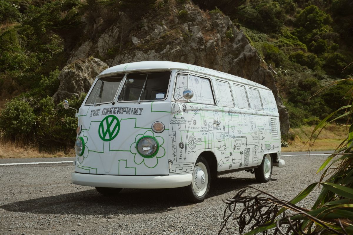 Volkswagen Nationals at Easter: Kev the classic EV-Kombi heading to ...
