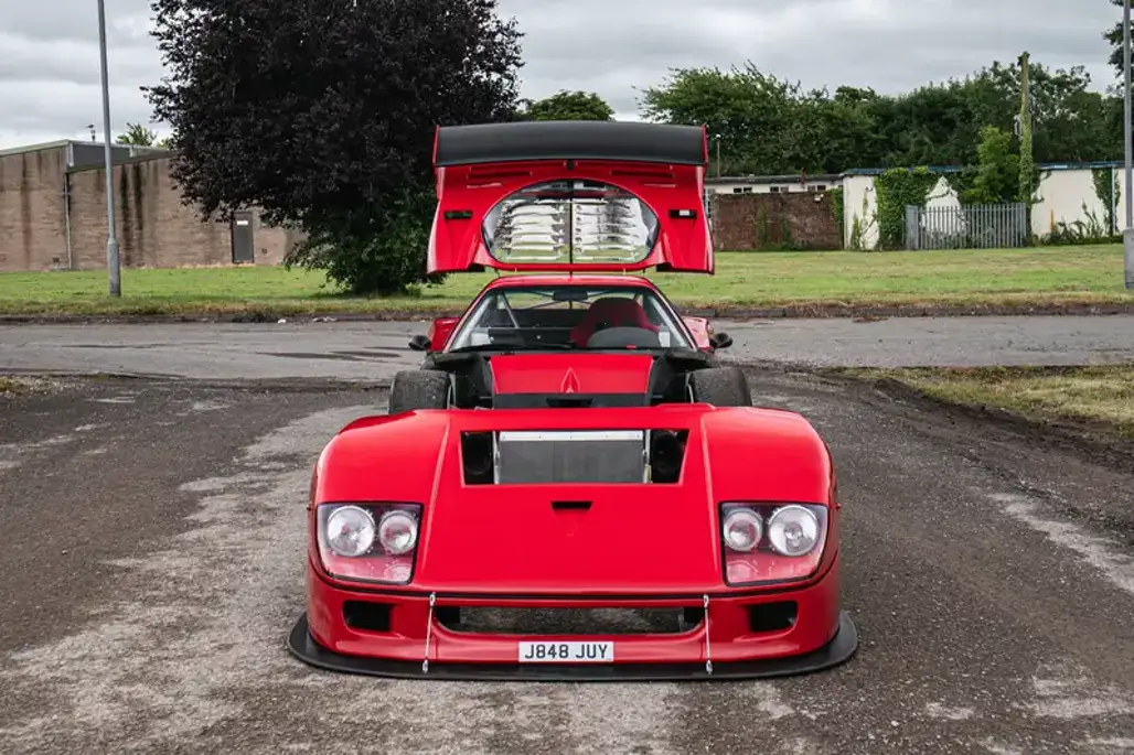 Ultra-rare V12-powered Ferrari F40 GTR goes to auction - Driven Car Guide