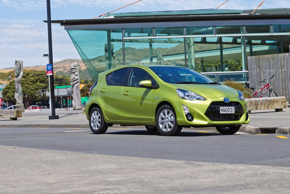Toyota's new cheerful pocket-sized hybrid, the Prius C S-Tec - Driven ...