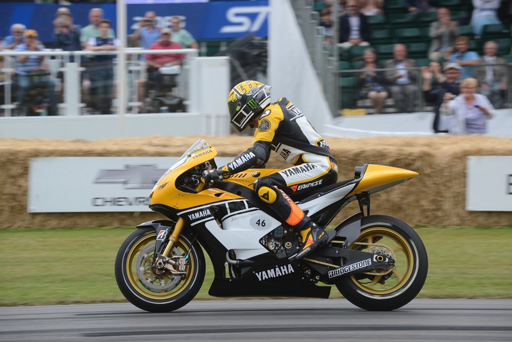 Rossi makes his Goodwood debut - Driven Car Guide