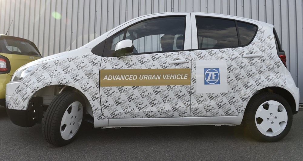 ZF debuts Advanced Urban Vehicle concept - Driven Car Guide