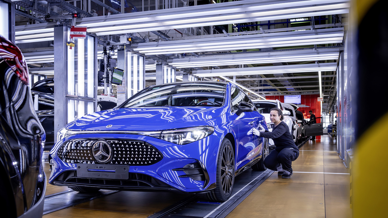 Next-gen Mercedes-Benz CLA EV starts production - Driven Car Guide