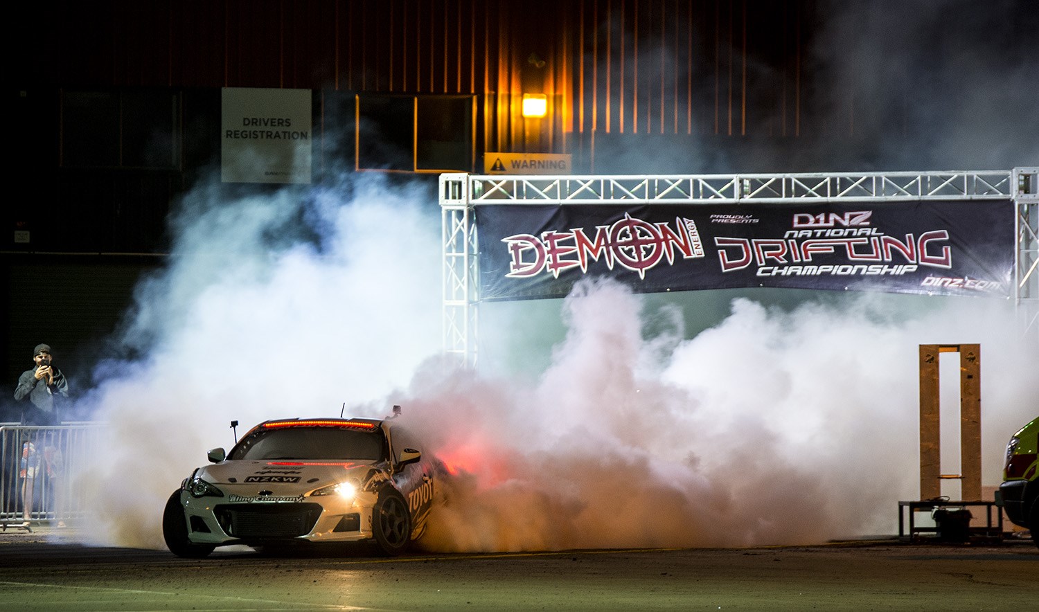 Watch a US drift star tear up Tauranga - Driven Car Guide