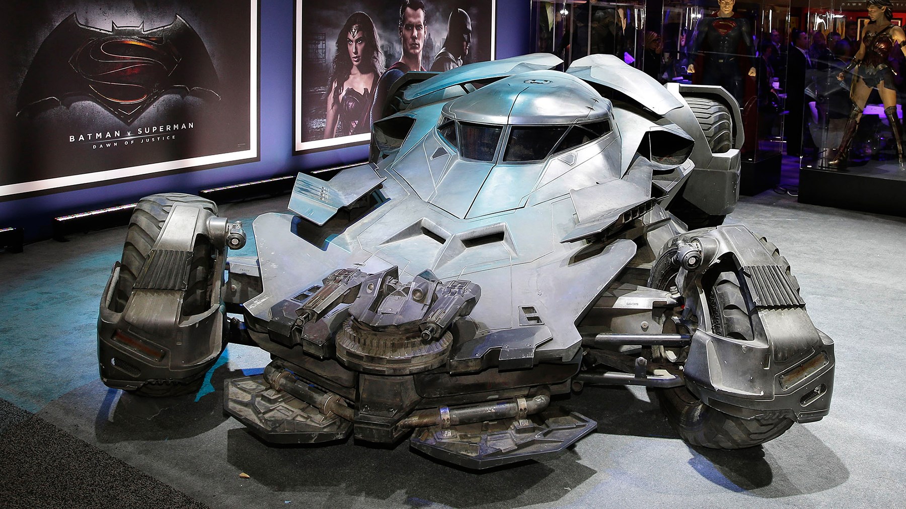 New look Batmobile blasts through the batcave in clip from B - Driven ...