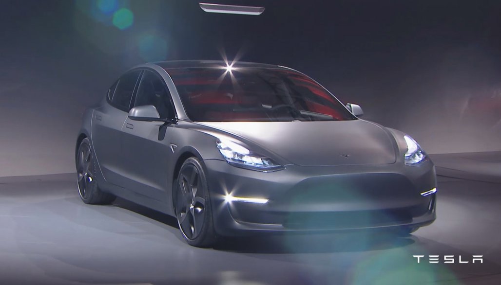 New Tesla Model 3 revealed - Driven Car Guide