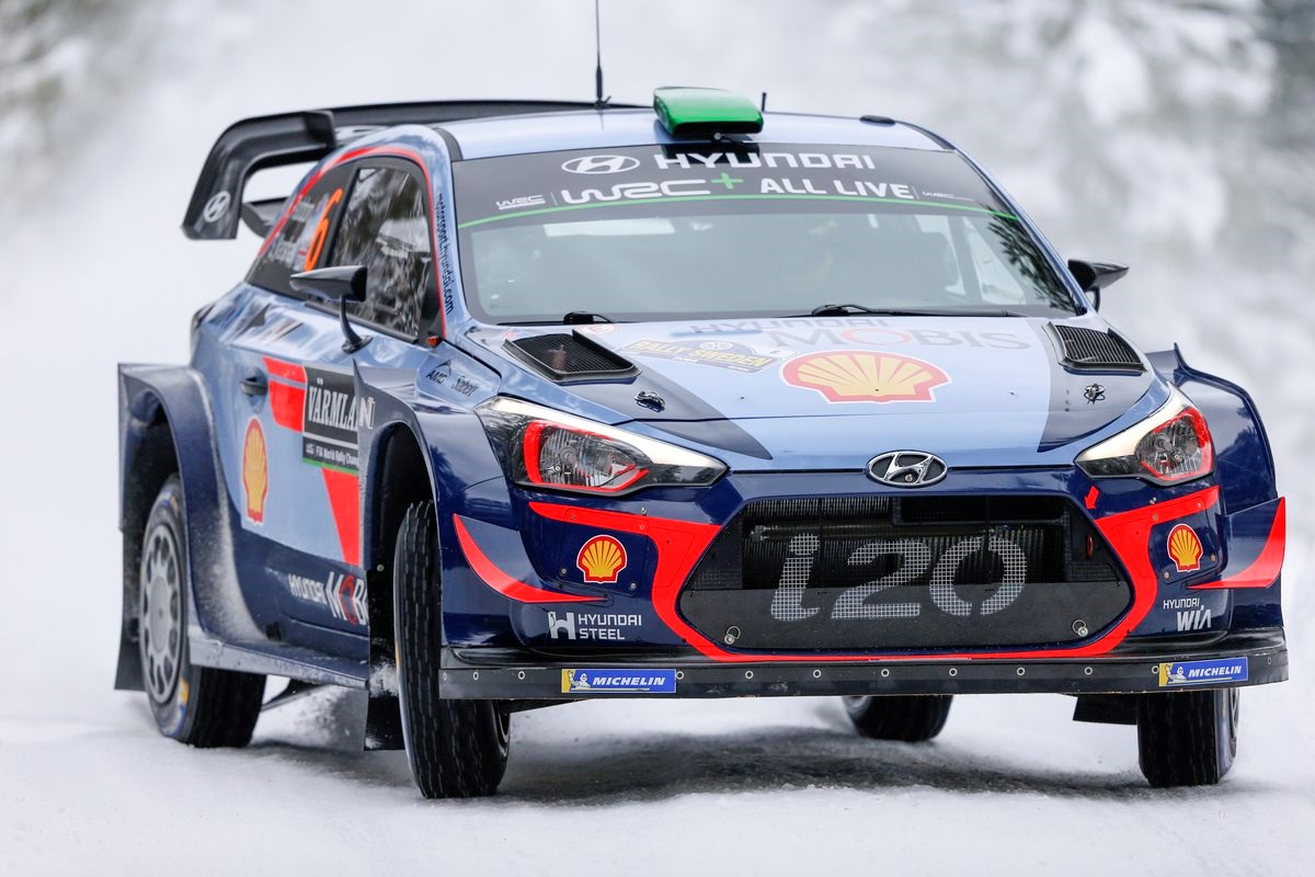 Hayden Paddon seventh after opening Swedish WRC test - Driven Car Guide