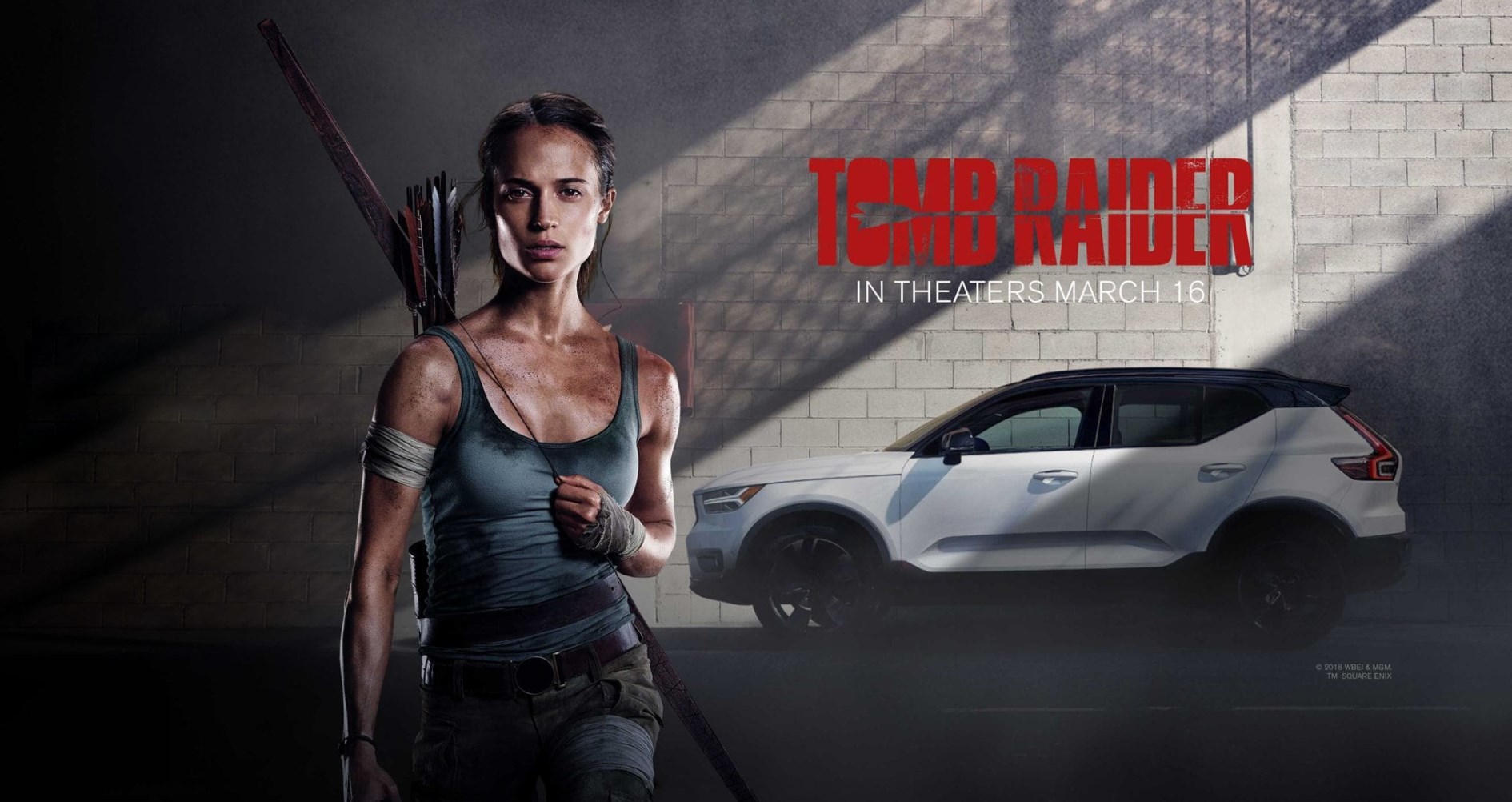 Lara Croft trades her bike for a Volvo XC40 in new Tomb Rai - Driven ...