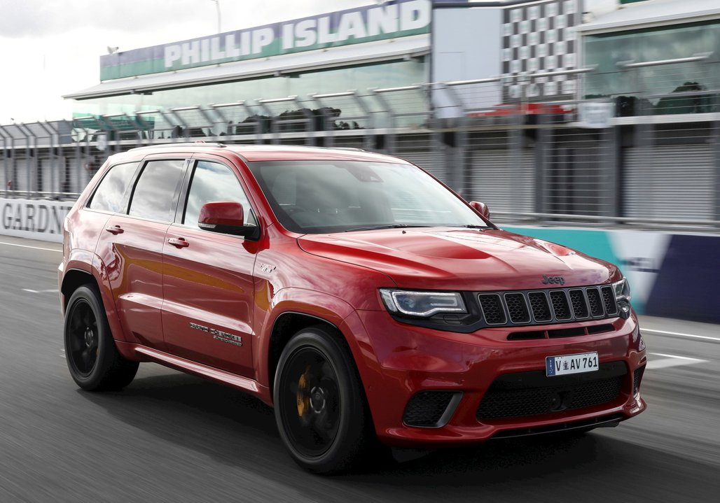 Jeep Grand Cherokee Trackhawk: World's fastest SUV track tes - Driven ...