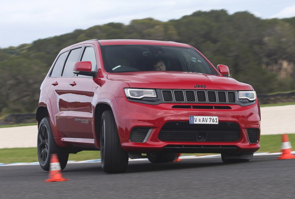 Jeep Grand Cherokee Trackhawk: World's fastest SUV track tes - Driven ...