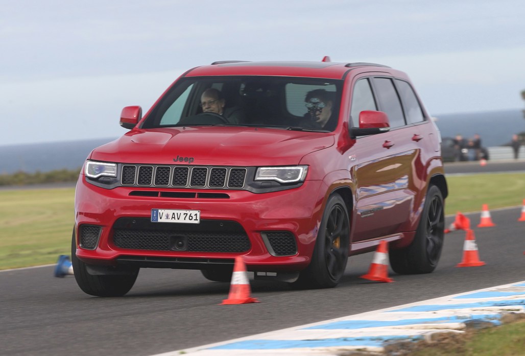 Jeep Grand Cherokee Trackhawk: World's fastest SUV track tes - Driven ...
