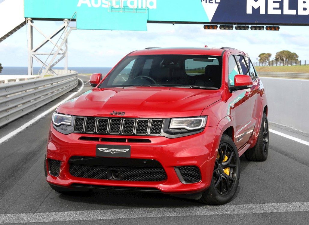 Jeep Grand Cherokee Trackhawk: World's fastest SUV track tes - Driven ...