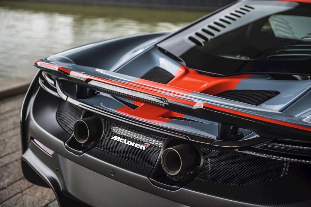 Behold the one-off Gulf Racing McLaren 675LT homage - Driven Car Guide