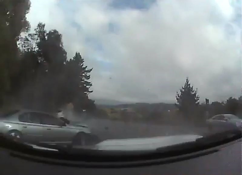 Watch: Dashcam shows terrifying near-miss - Driven Car Guide