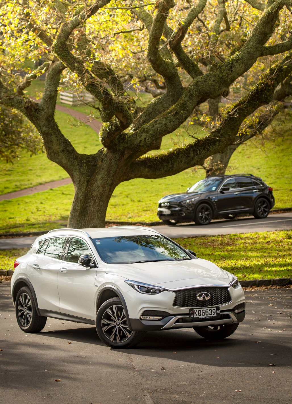 Road test: going back-to-back in the Infiniti QX30 and QX70 - Driven ...