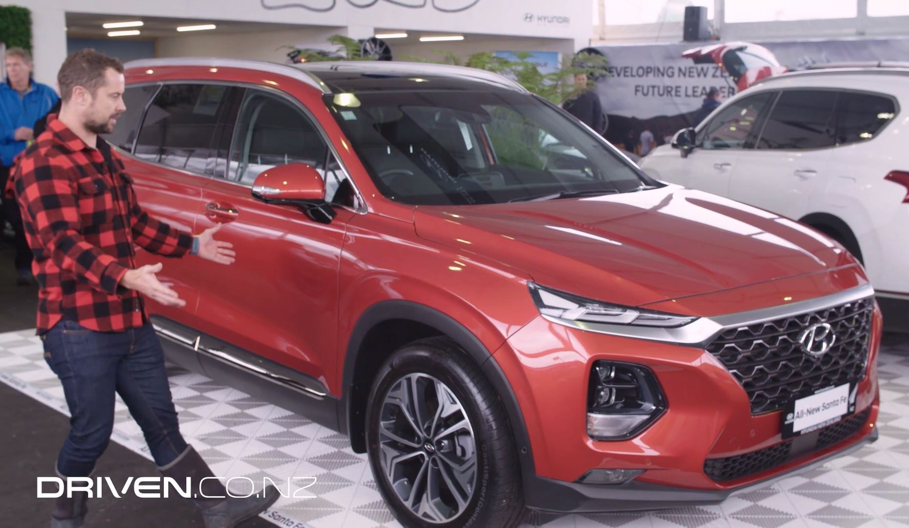 New Hyundai Santa Fe hits NZ with world-first safety systems - Driven ...