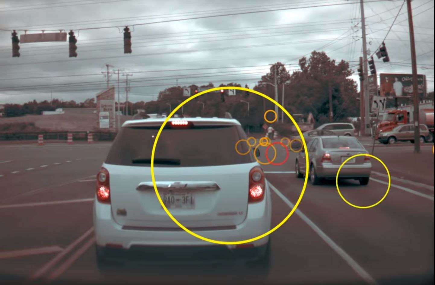 Watch: What a Tesla in Autopilot mode 'sees' - Driven Car Guide