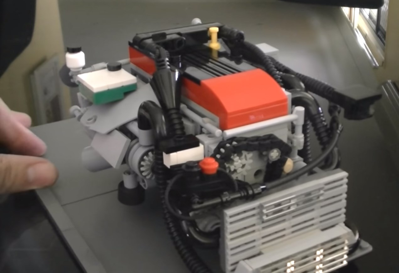 Barra the world: legendary LEGO builder crafts functional Fo - Driven ...