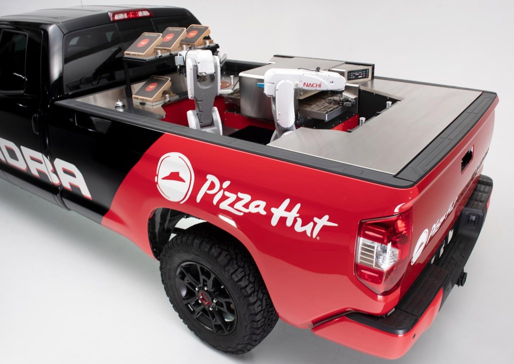 Meet the world's first zero emission Pizza-making pick-up - Driven Car ...