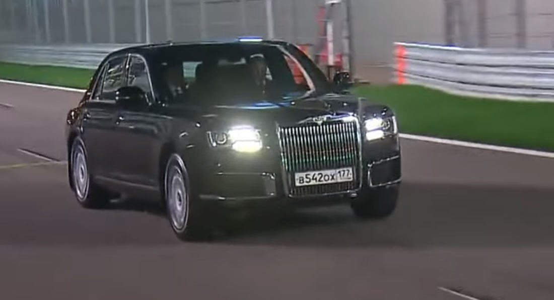 Good Oil: Putin test-drives new luxo-barge on F1 circuit - Driven Car Guide