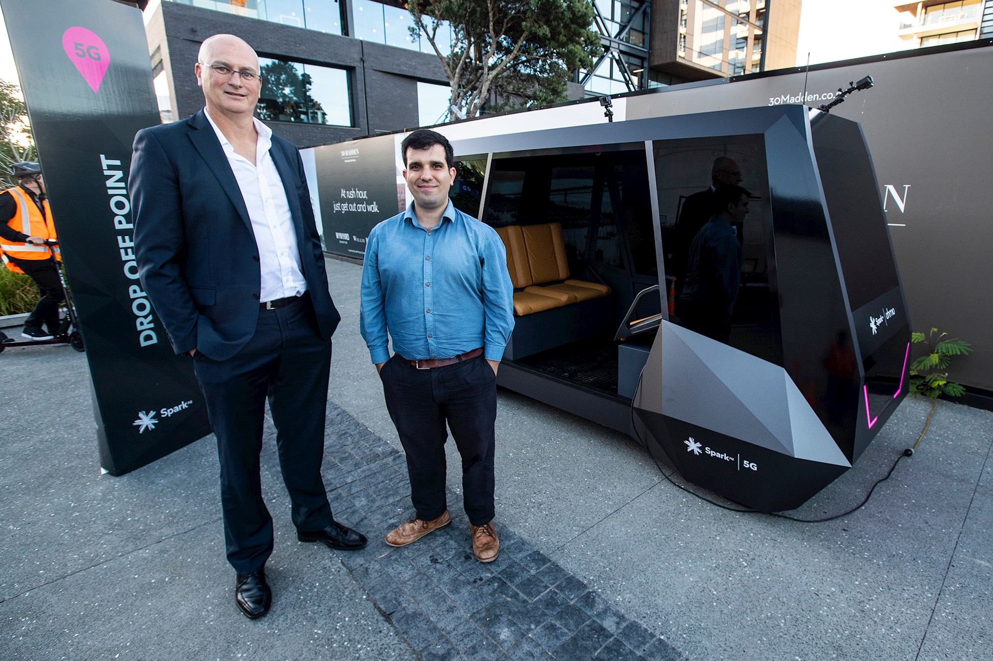 Watch: 5G-connected driverless car tested on Auckland street - Driven ...