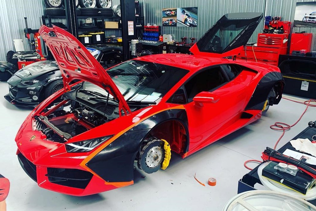 Mad Mike's new Lamborghini gets wide-body Liberty Walk treat - Driven ...