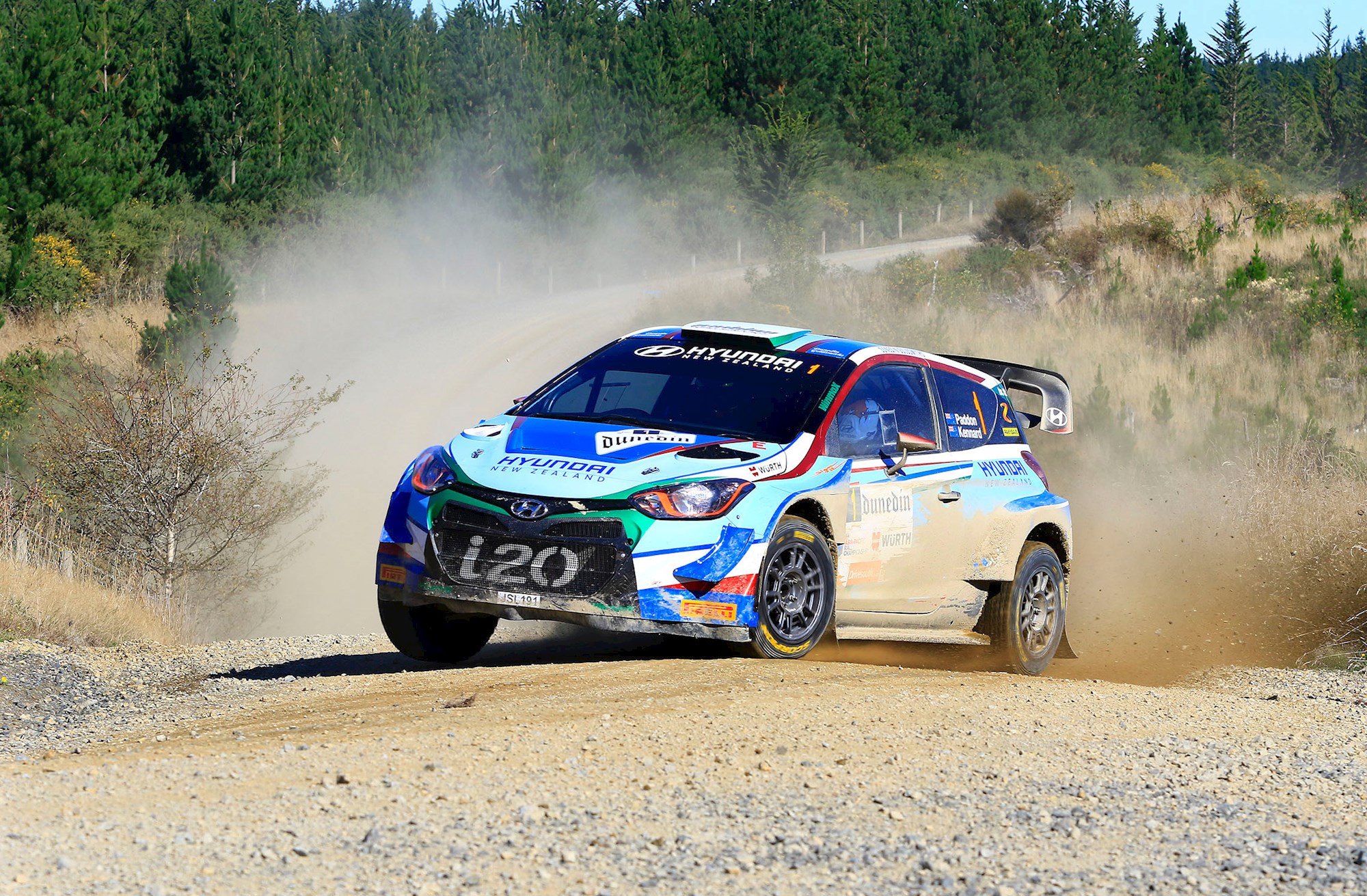 Hyundai leads Audi: Hayden Paddon dominates day one of Rally - Driven ...