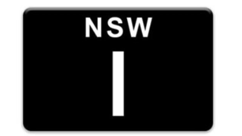 Rare NSW1 numberplate set for world record price - Driven Car Guide