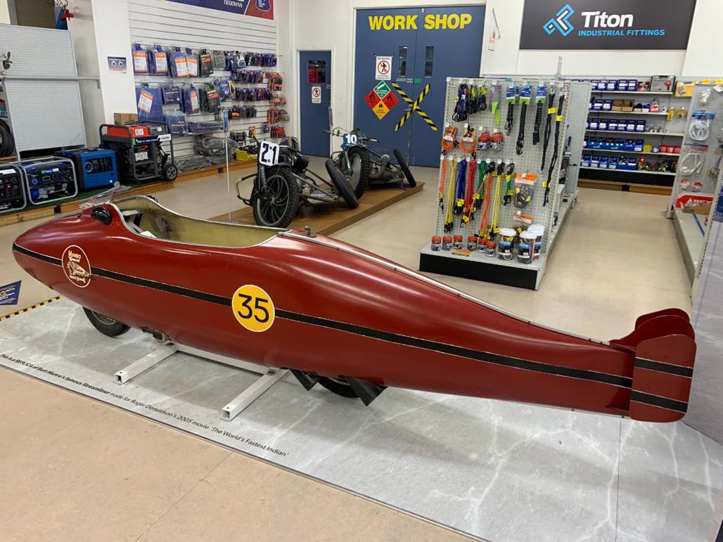 Burt Munro and his fastest Indian on display in Invercargill - Driven ...