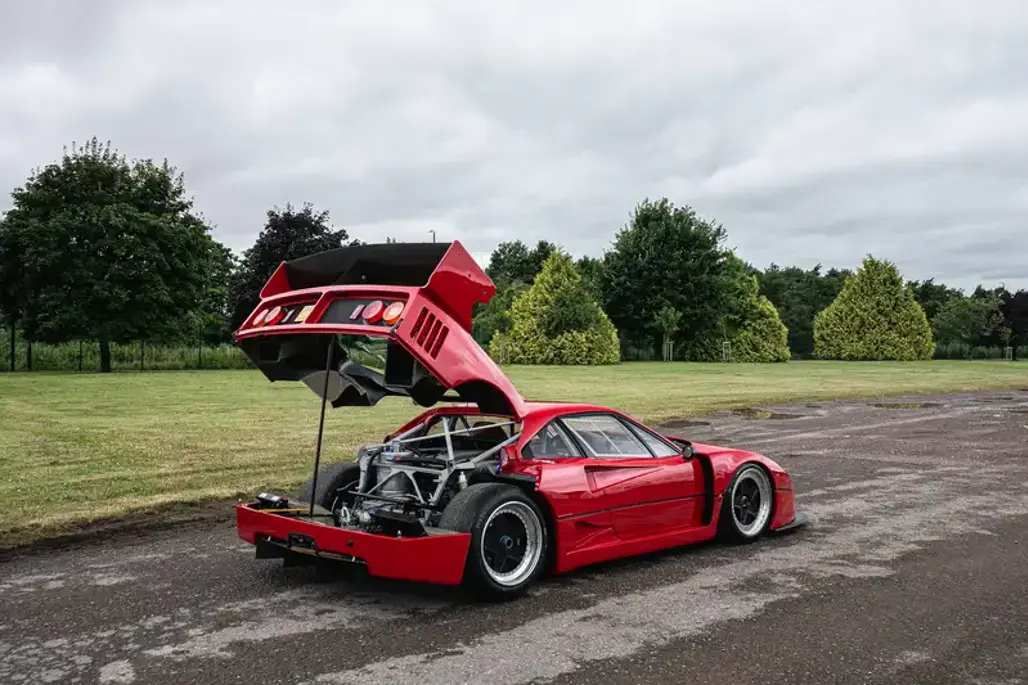 Ultra-rare V12-powered Ferrari F40 GTR goes to auction - Driven Car Guide