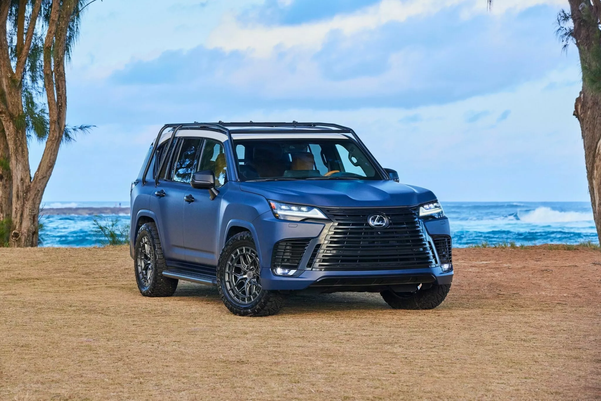 Surf's up: Lexus shows off beach-inspired LX Surf concept - Driven Car ...