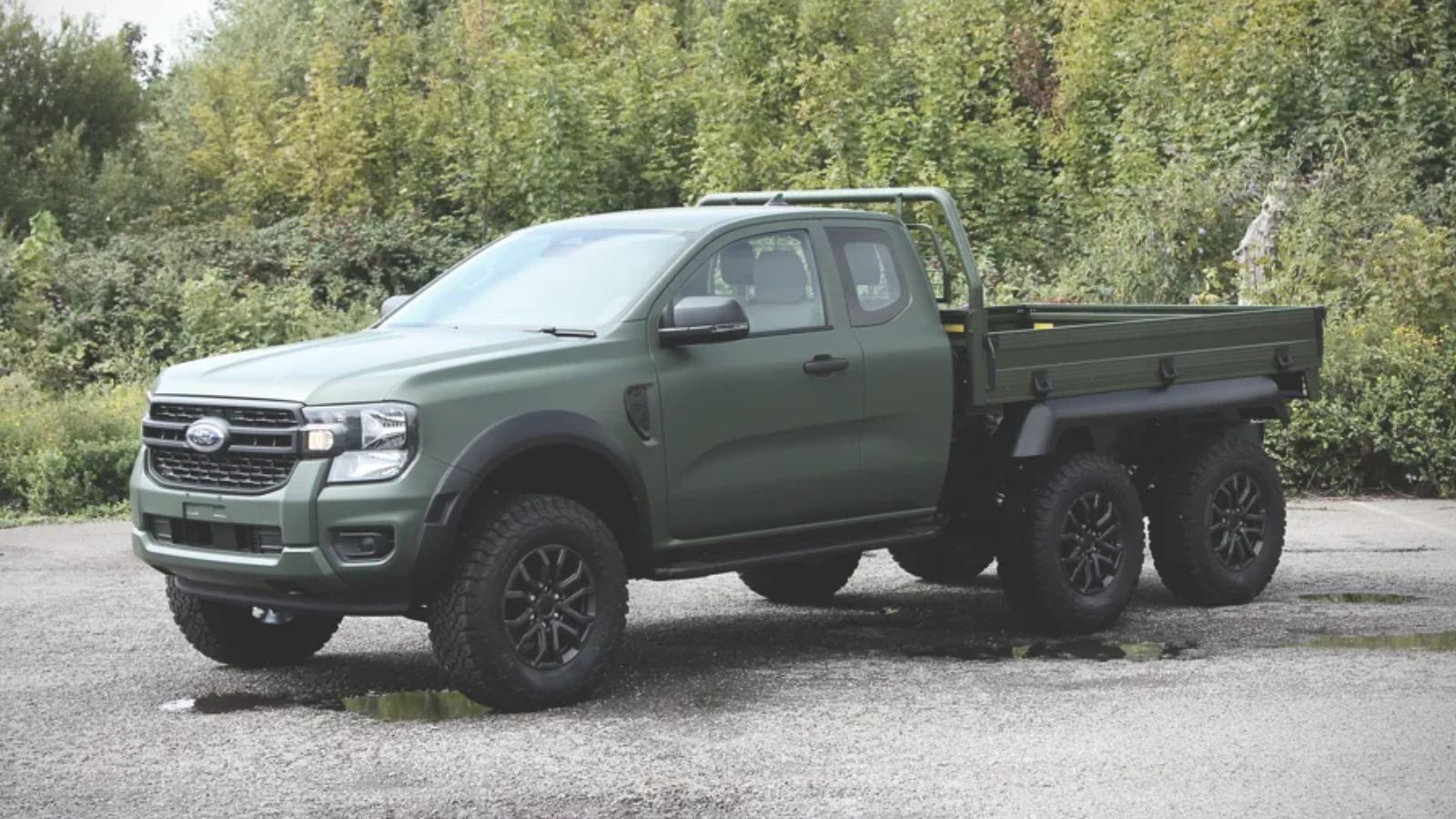 Ford Ranger turns into 6x6 beast with 3800kg max payload - Driven Car Guide