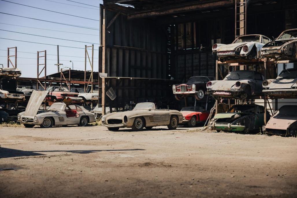 Legendary car collection hidden for decades to be auctioned - Driven ...