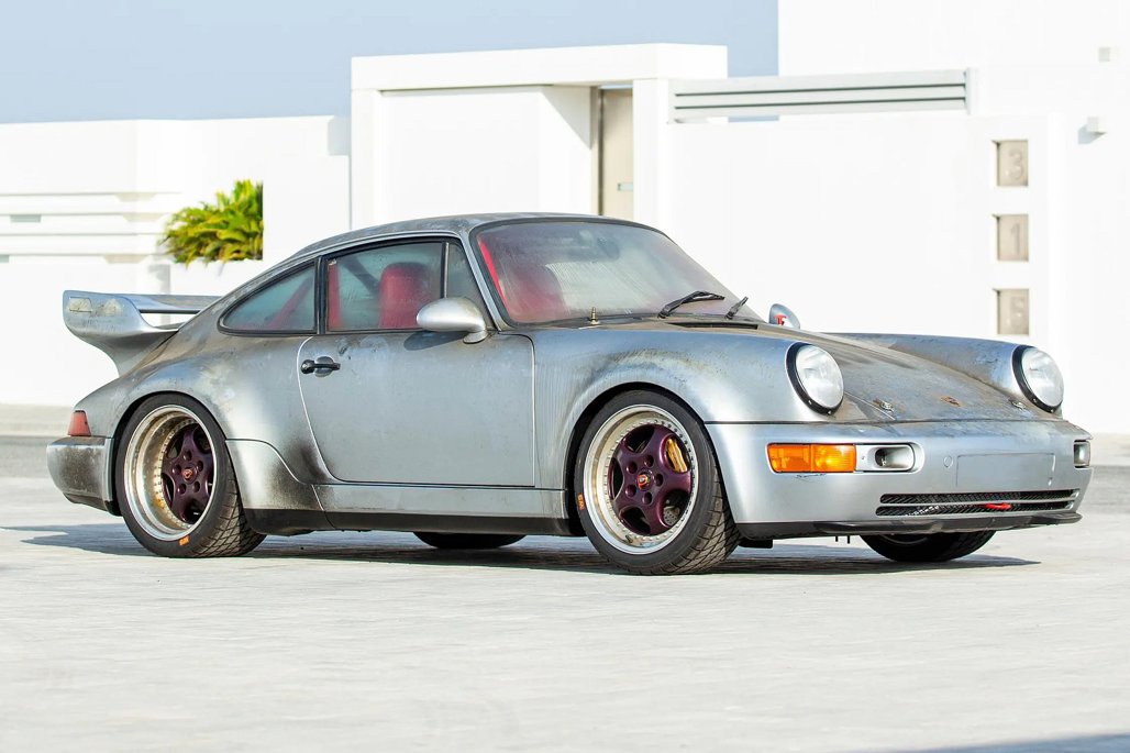 1-of-2 Porsche 911 RSR 3.8 Strassenversion sells for millions at Abu ...