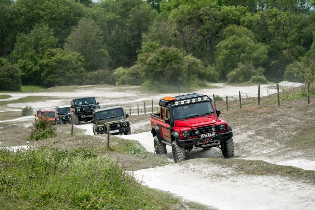 Ineos takes Grenadier 4x4 to new heights (literally) with wild Goodwood ...