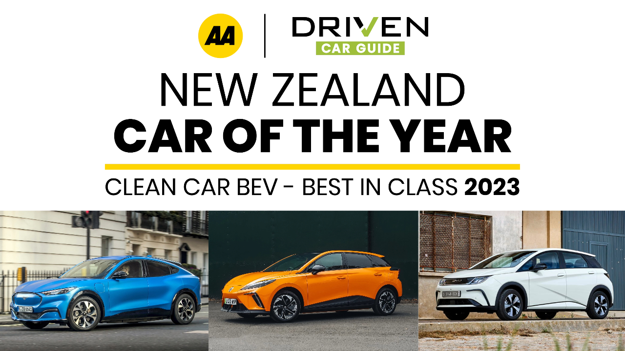 AA DRIVEN NZ COTY 2023 finalists: the best pure-electric (BEV) vehicles ...