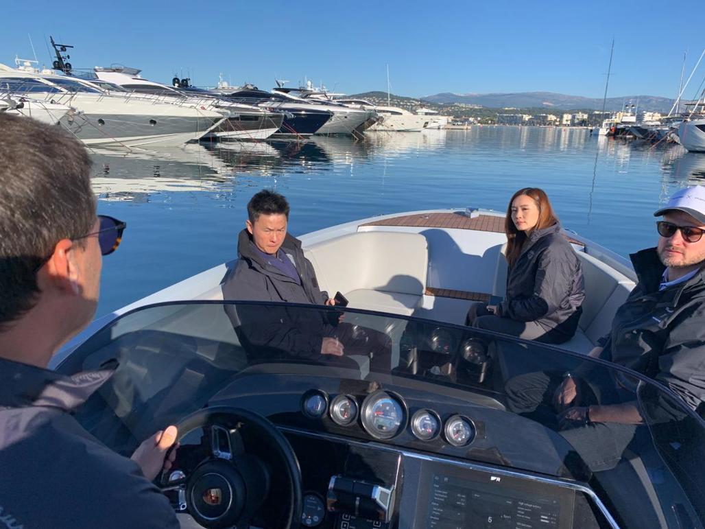 Frauscher X Porsche EV boat - Driven Car Guide