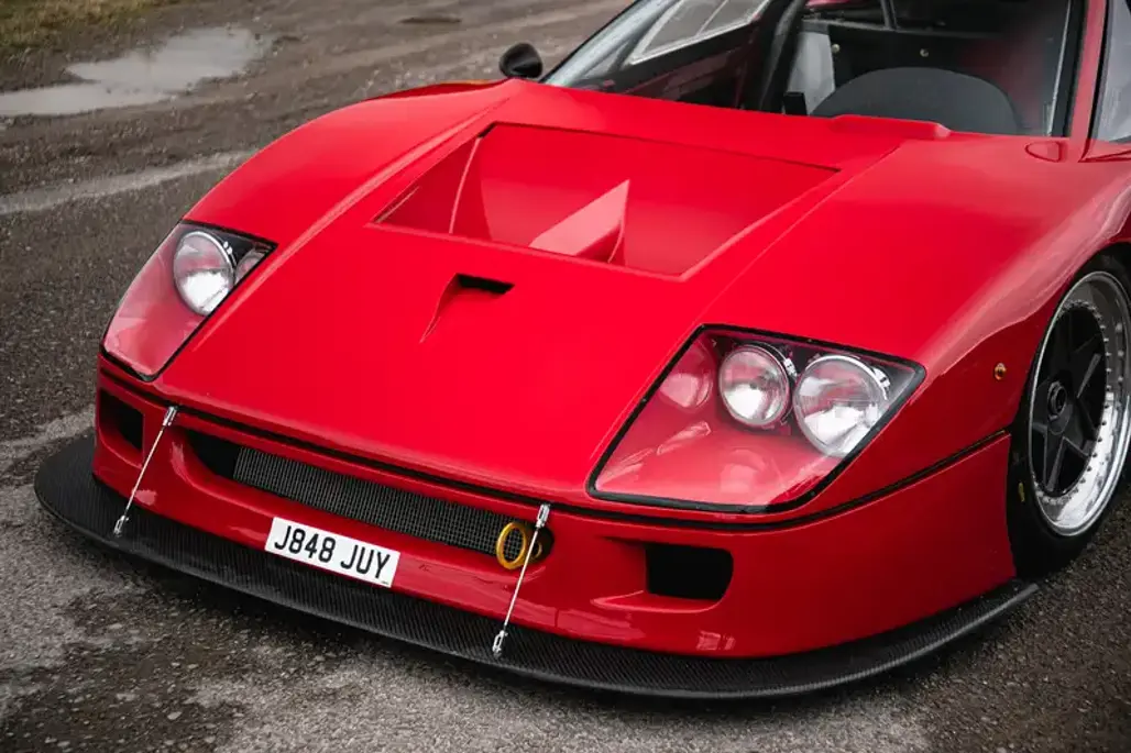 Ultra-rare V12-powered Ferrari F40 GTR goes to auction - Driven Car Guide