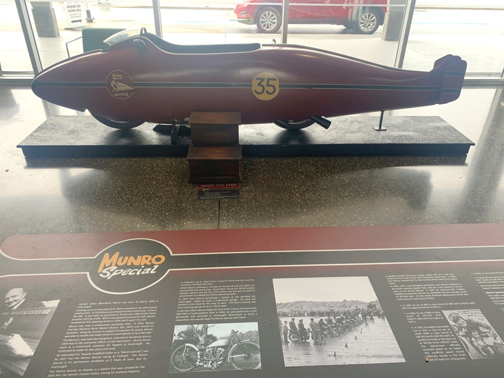 Burt Munro and his fastest Indian on display in Invercargill - Driven ...