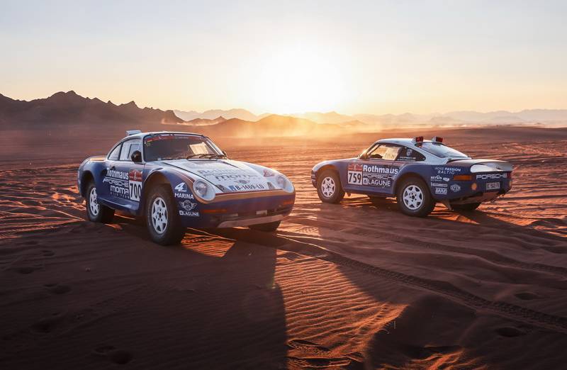 Porsche 959 returns to Dakar: a touching tribute to a rally legend ...