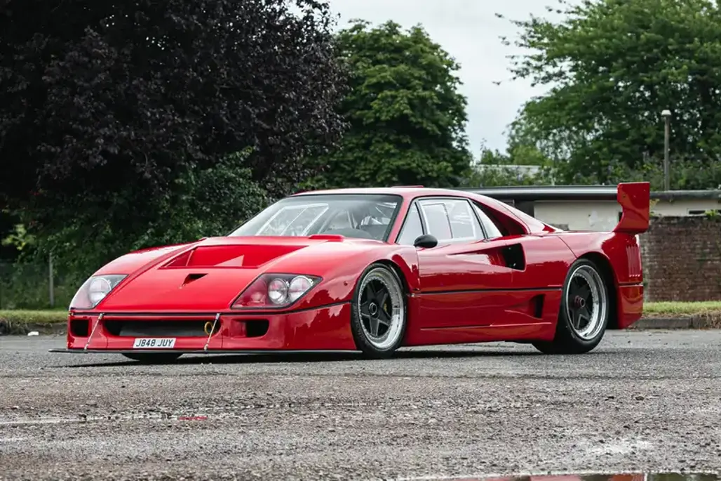 Ultra-rare V12-powered Ferrari F40 GTR goes to auction - Driven Car Guide
