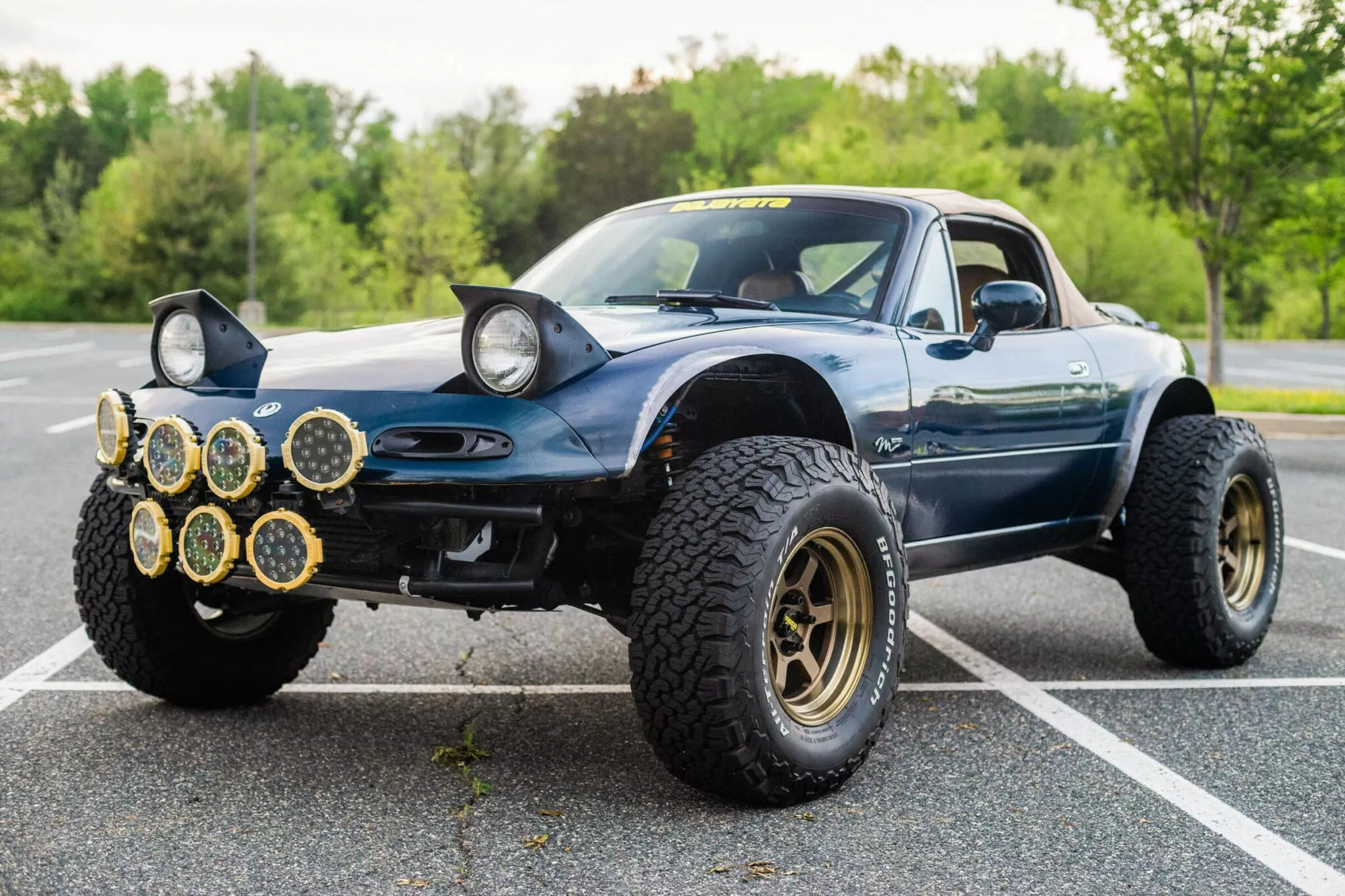 Desert rat, drop-top: off-road Mazda MX-5 heads to auction - Driven Car ...