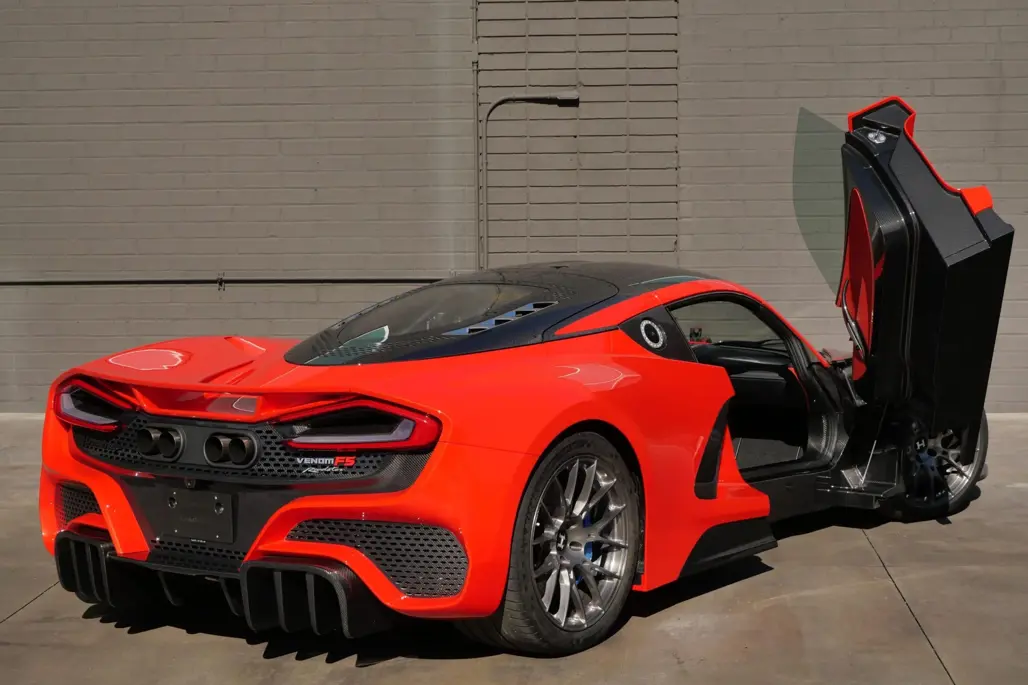 Rare Hennessey Venom F5 Roadster goes to auction - Driven Car Guide